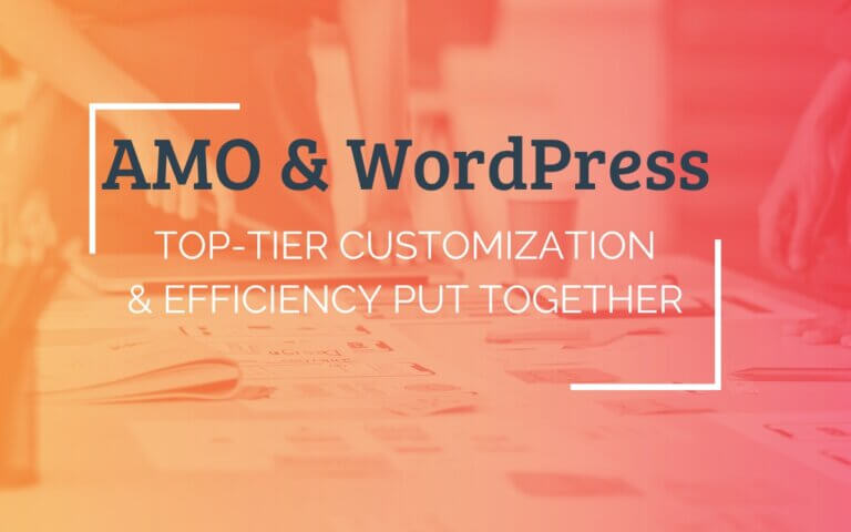 AMO + WordPress - They Go Together Just Like Salt n’ Pepper ...